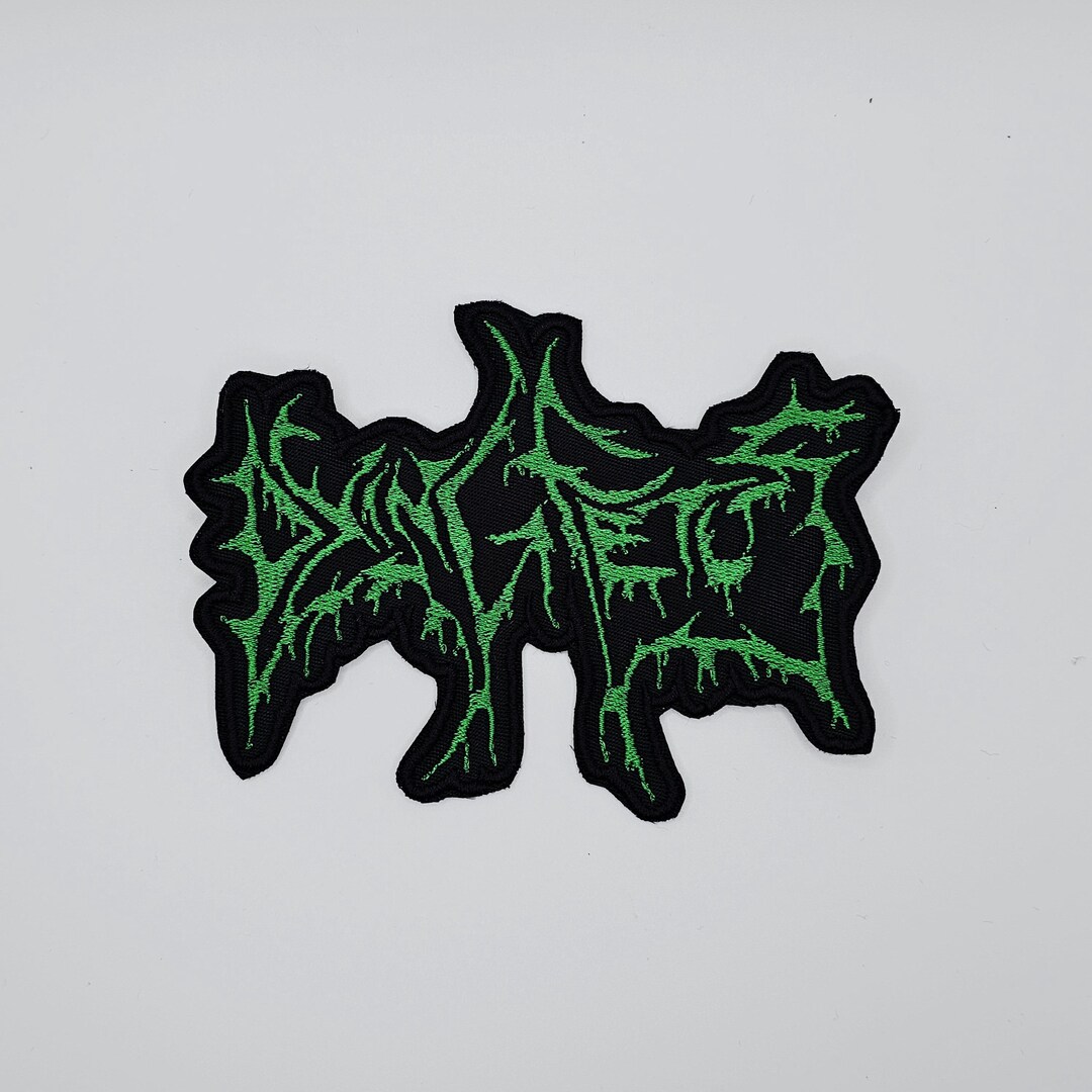 Dying Fetus Green Logo Shaped Border Embroidered Patch - Etsy