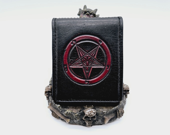 Black Wallet sigil of Lucifer - Etsy