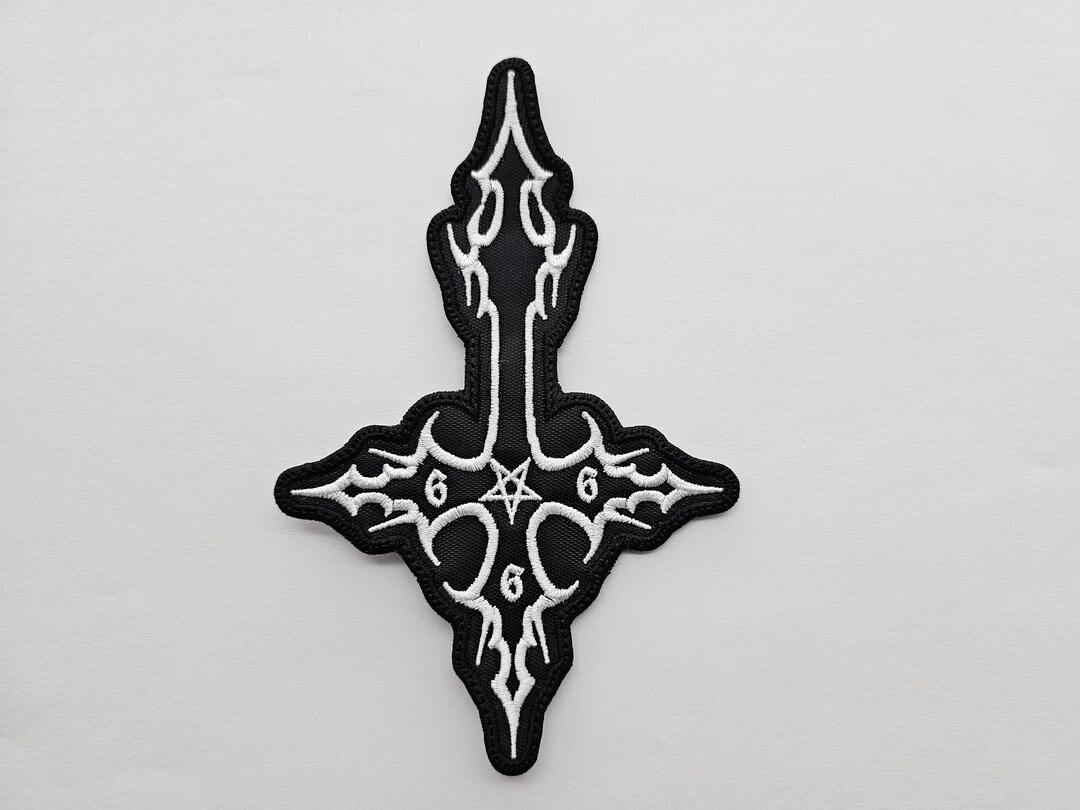 Leviathan Cross Shaped | Embroidered Patch - Etsy