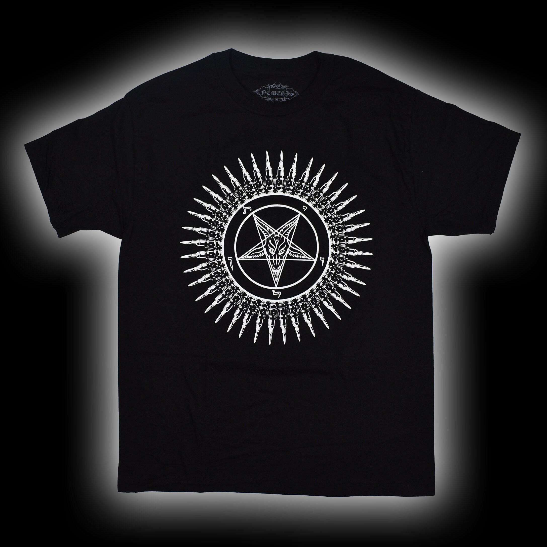 NEMESIS Bullet Sigil of Baphomet T-shirt - Etsy
