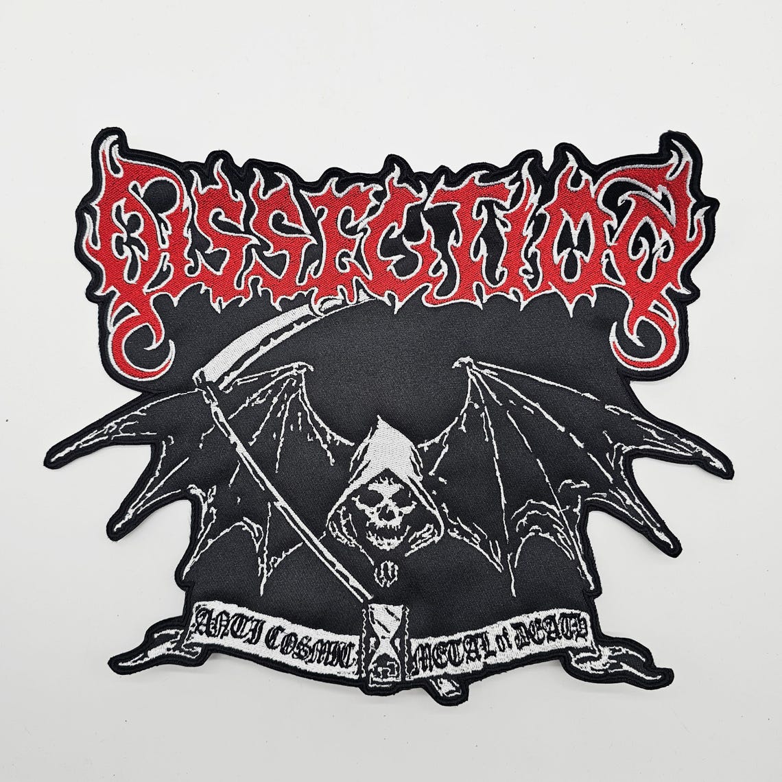 Dissection Anti Cosmic Metal of Doom Shaped Border | Embroidered Back ...