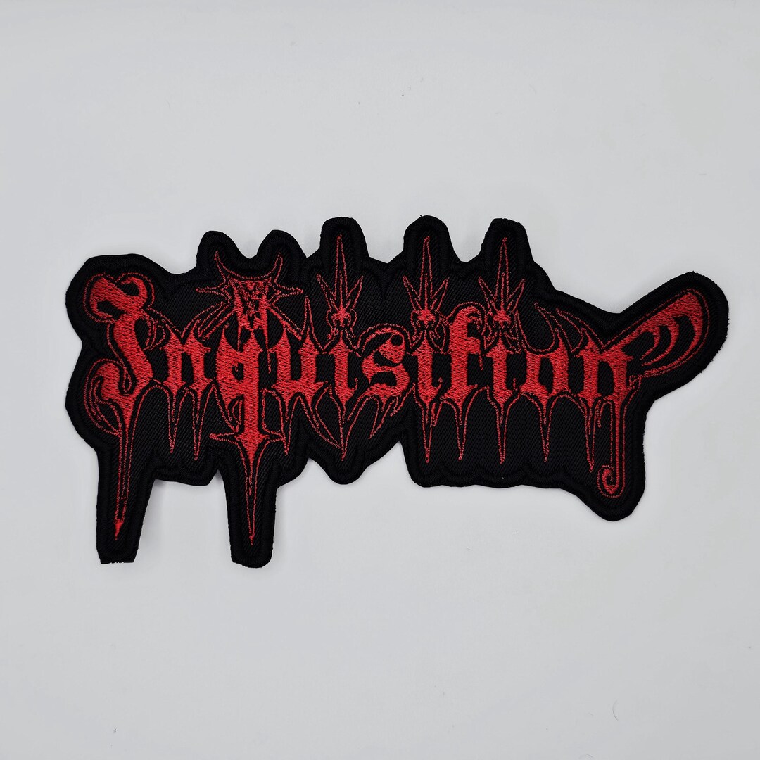 Inquisition Red Logo Shaped Border Embroidered Patch - Etsy