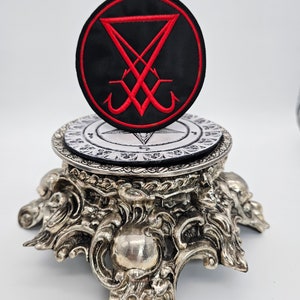 Leviathan Cross Circle Shape | Embroidered Patch - Etsy