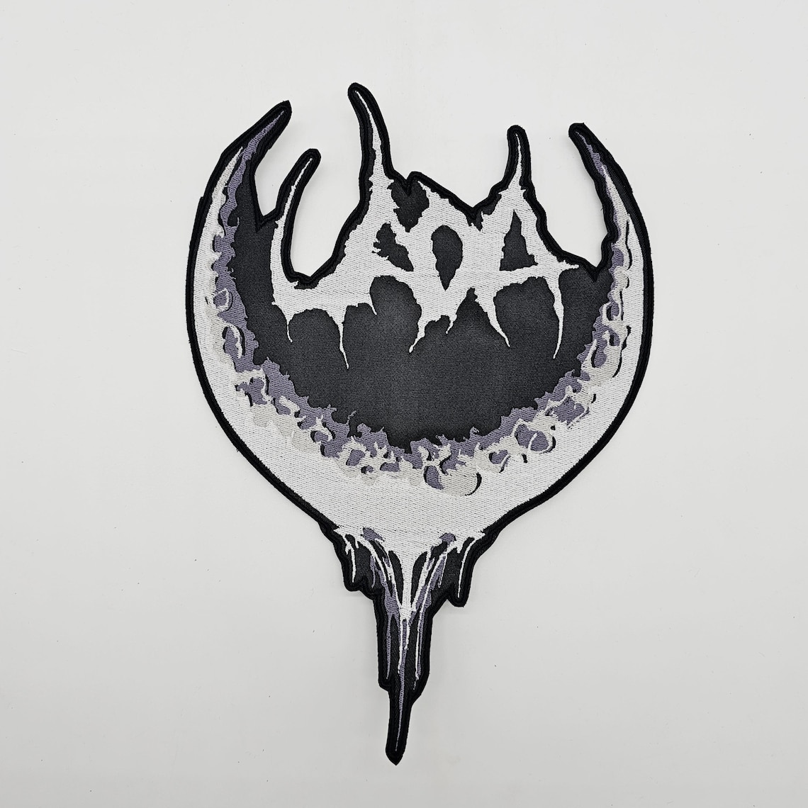 Uada Moon Logo Shaped Border | Embroidered Back Patch - Etsy
