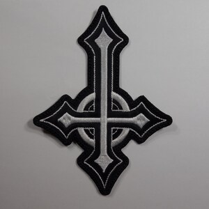 Inverted Cross Cut-out Embroidered Patch - Etsy