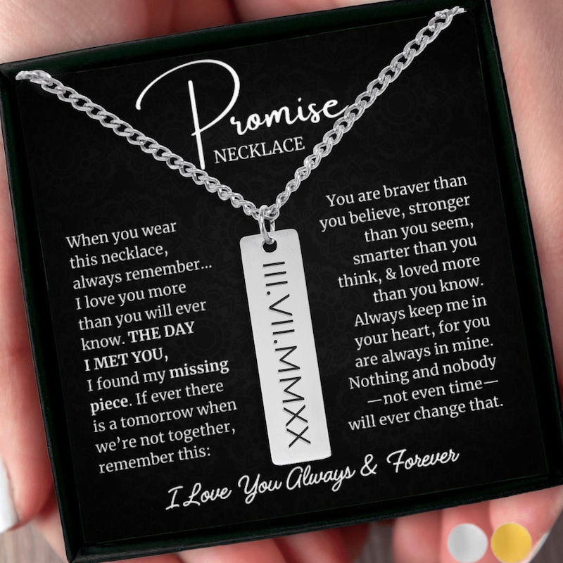 Promise Necklace - Etsy