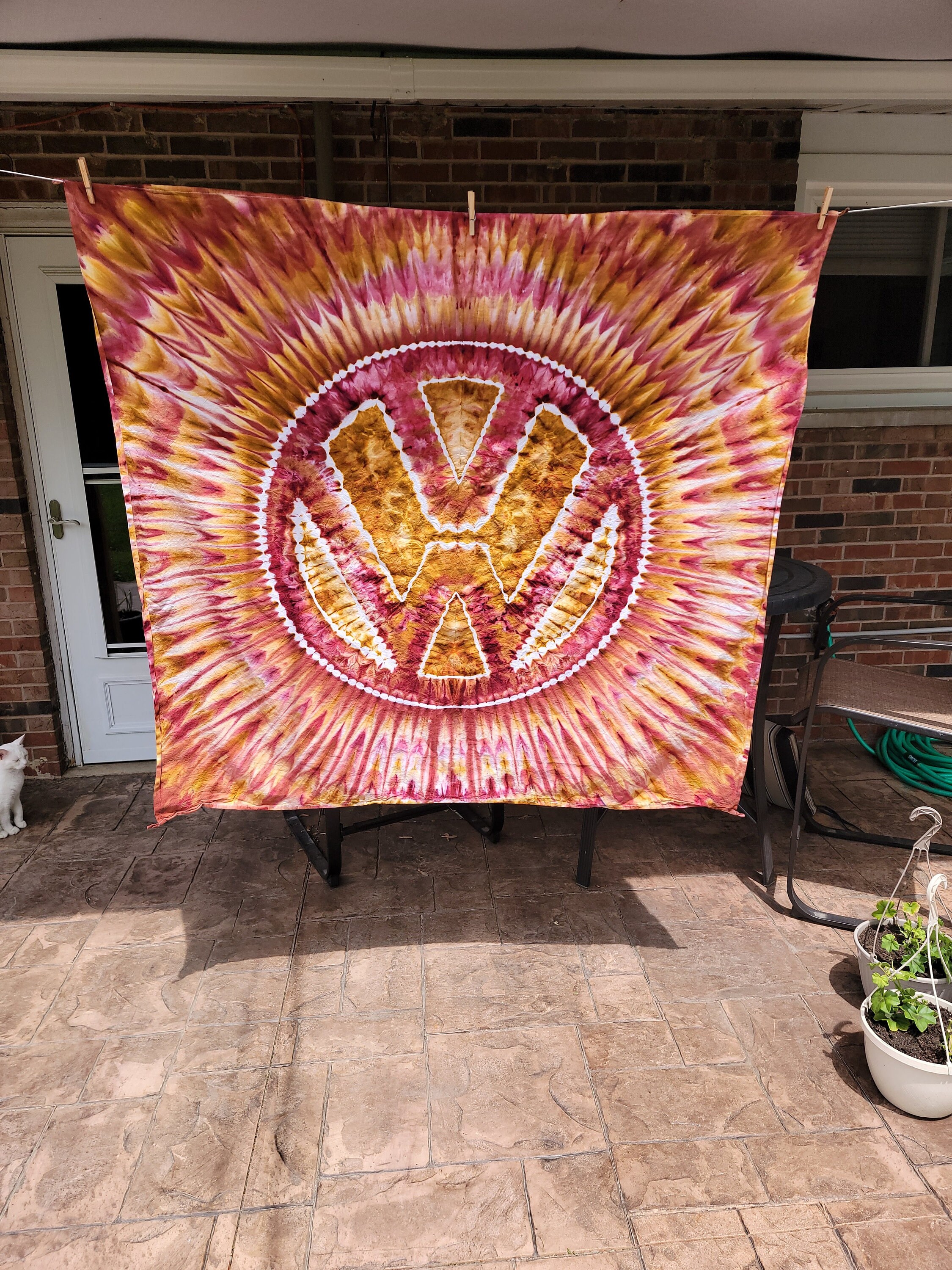 VW Tie Dye Tapestry - Etsy