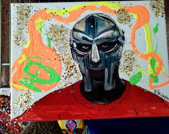3D Printed MF DOOM Madvillian Figure - Etsy