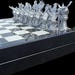 Viking Chess Set With Chessboard Warrior Chess Set Scandinavian Chess ...