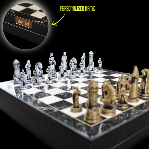 Engraved Chess Board - Etsy