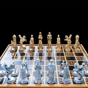 Collector Metal Chess Set Most Special Gift, Personalized Luxury Chess ...