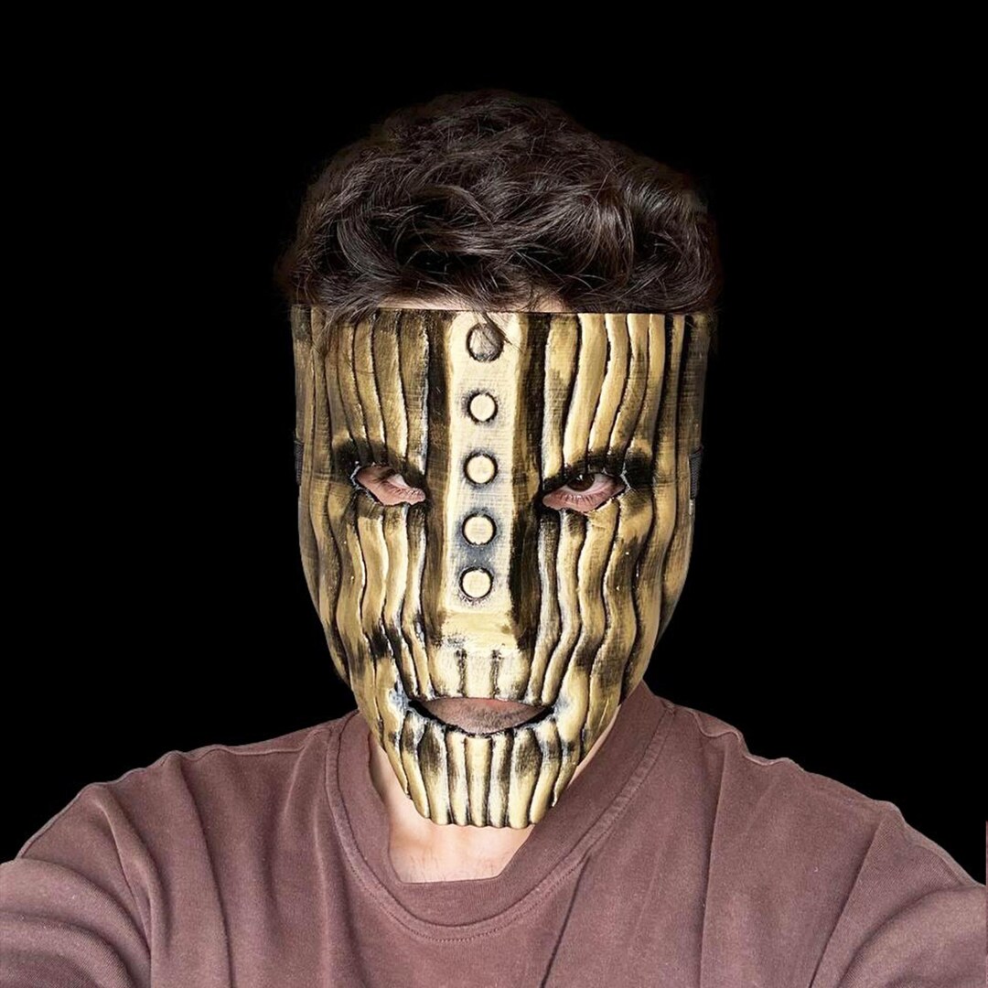 The Mask Movie Mask Horror Face Mask Handmade Unisex Halloween Mask ...