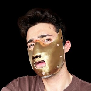 Hannibal Mask Horror Face Mask Handmade Unisex Halloween Mask | Color ...
