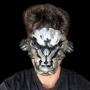 Handmade Wolf Mask: Unisex Wild Nature Cosplay Mask - Etsy