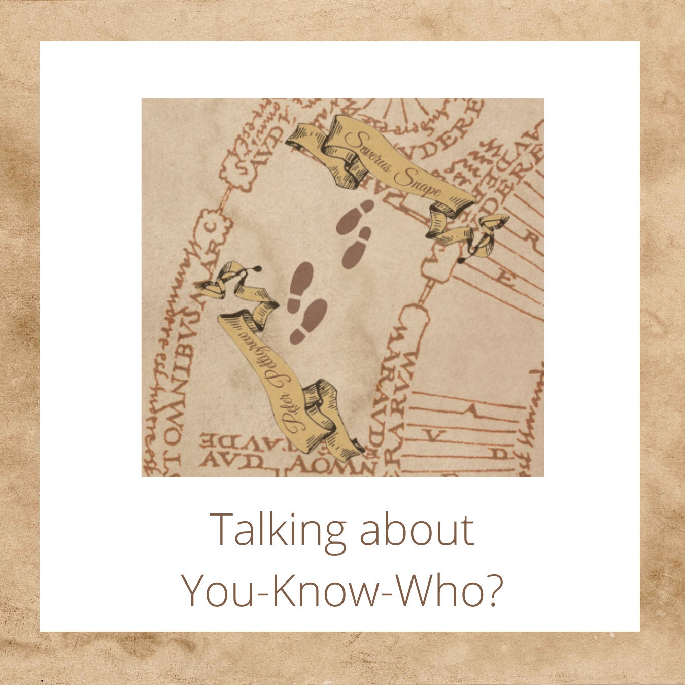 The Marauders Map Printable Wall Art/ Poster ATYD DIGITAL - Etsy UK