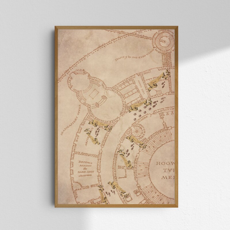 Marauders Map - Etsy