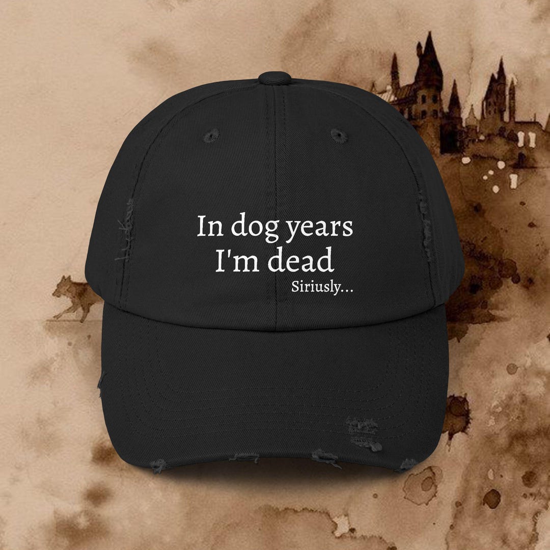 In Dog Years I'm Dead Sirius Black Cap All the Young Dudes - Etsy