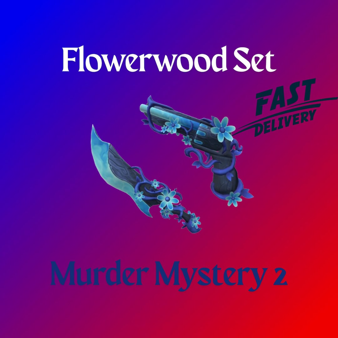 Roblox Murder Mystery 2: Flowerwood Set | MM2 - Etsy UK