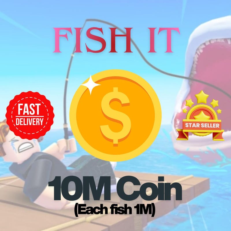 Fish It Coin - Etsy