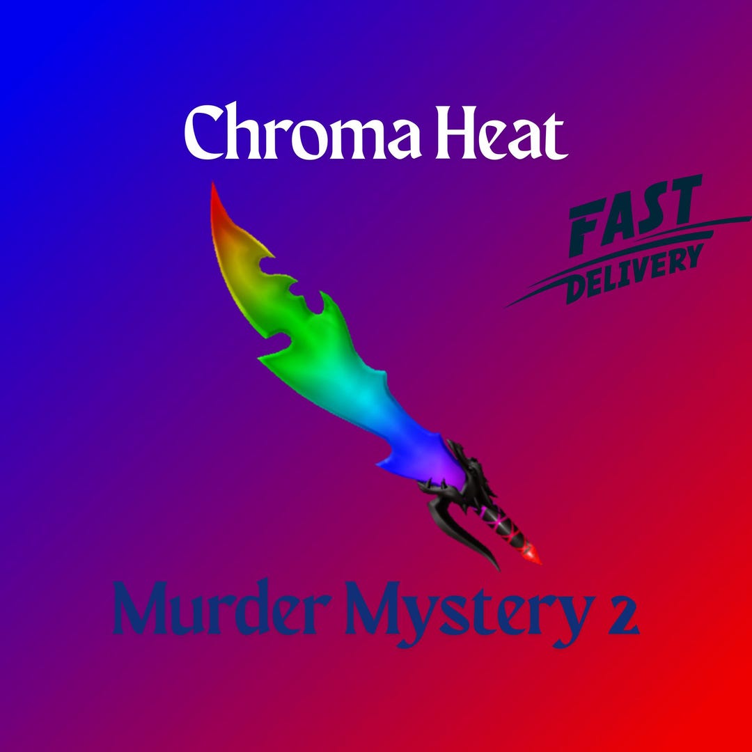 Chroma Heat | Murder Mystery 2 | Roblox | MM2 - Etsy
