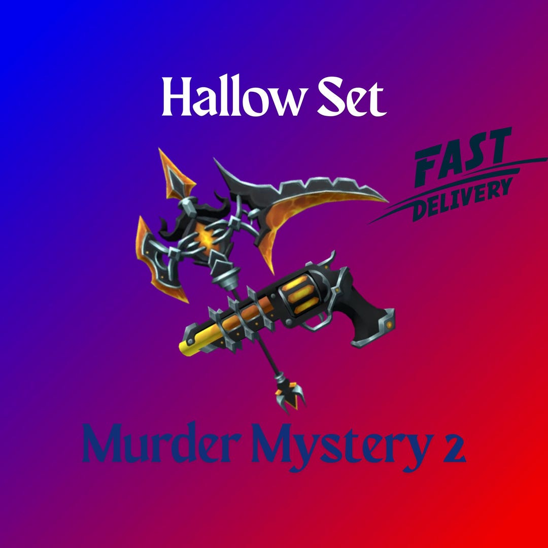 Hallow Set | Murder Mystery 2 | Roblox | MM2 - Etsy