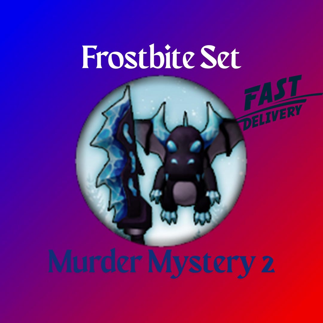 Frostbite Set | Murder Mystery 2 | Roblox | MM2 - Etsy