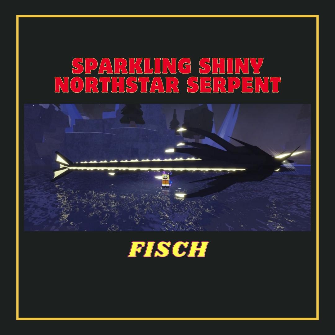 2x Sparkling Shiny Northstar Serpent | Fisch | New Secret | Roblox - Etsy