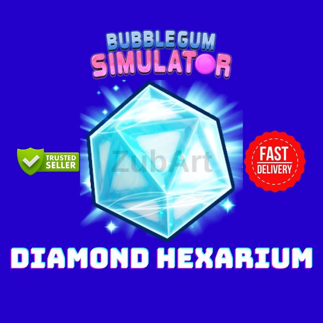 Diamond Hexarium | Bubble Gum Simulator Infinity | BGSI Roblox - Etsy