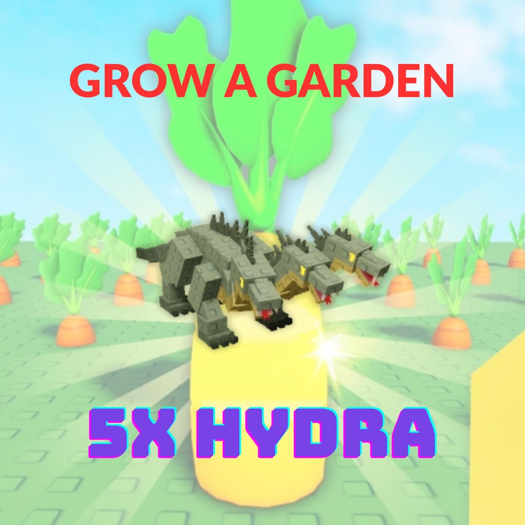 Roblox Grow A Garden: 5x Hydra - Etsy