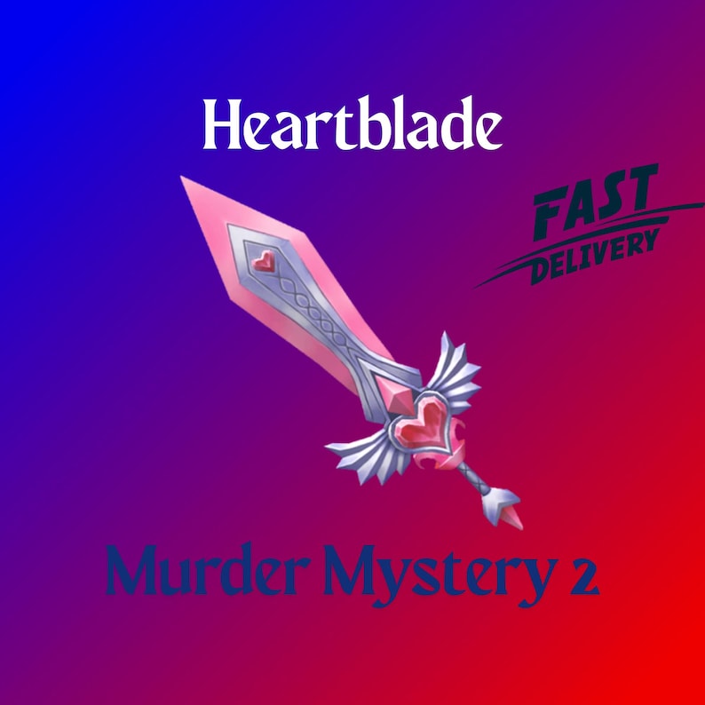Heartblade | Tajemnica morderstwa 2 | Roblox | MM2 - Etsy Polska