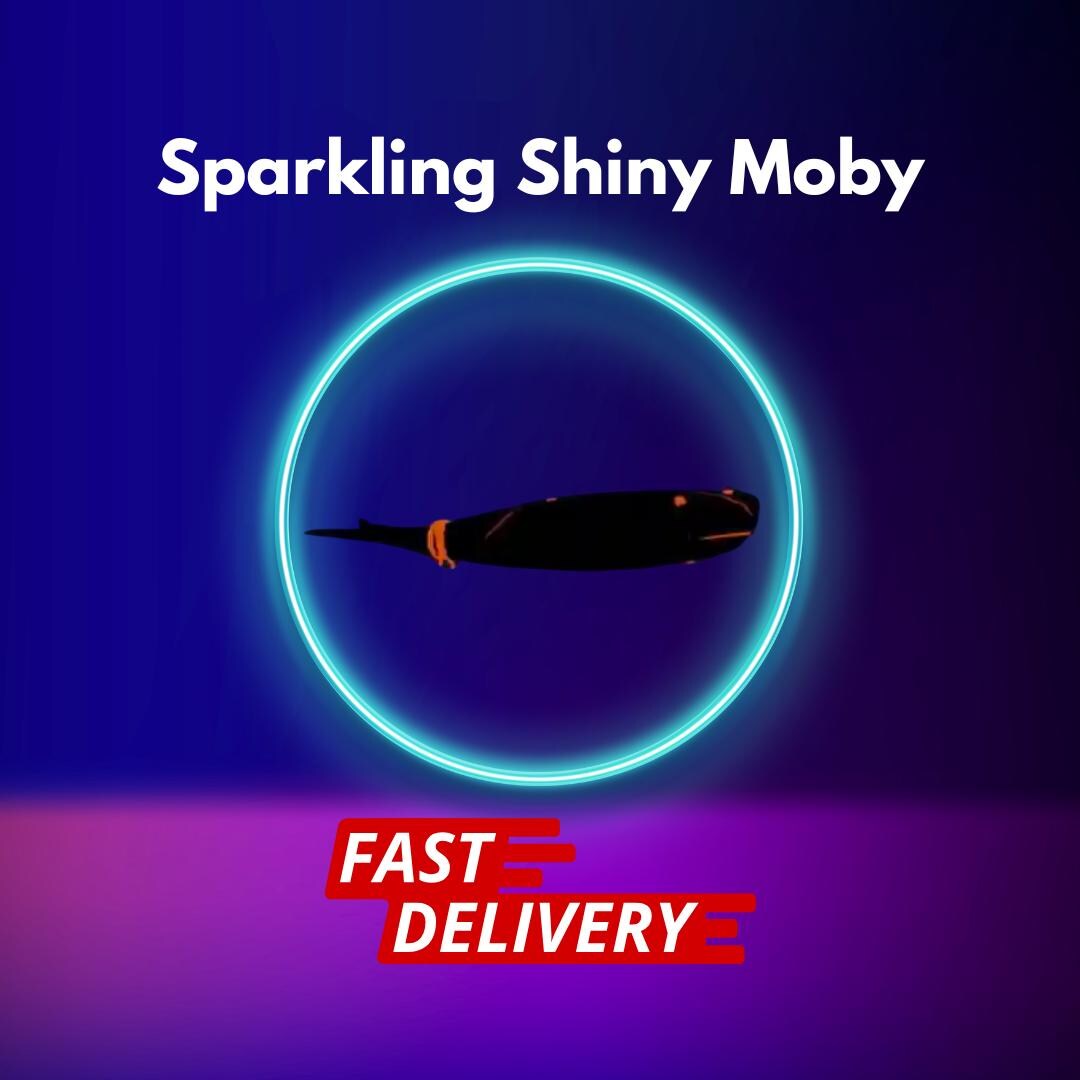 2x Sparkling Shiny Moby | Fisch | Roblox - Etsy