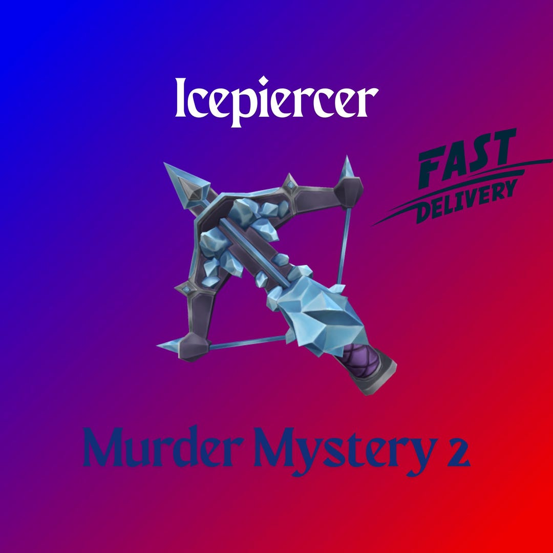 Roblox Murder Mystery 2: Icepiercer | MM2 - Etsy