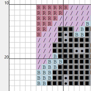 Mushroom Cow Cross Stitch Pattern, Cross Stitch Pattern Pdf, Instant ...