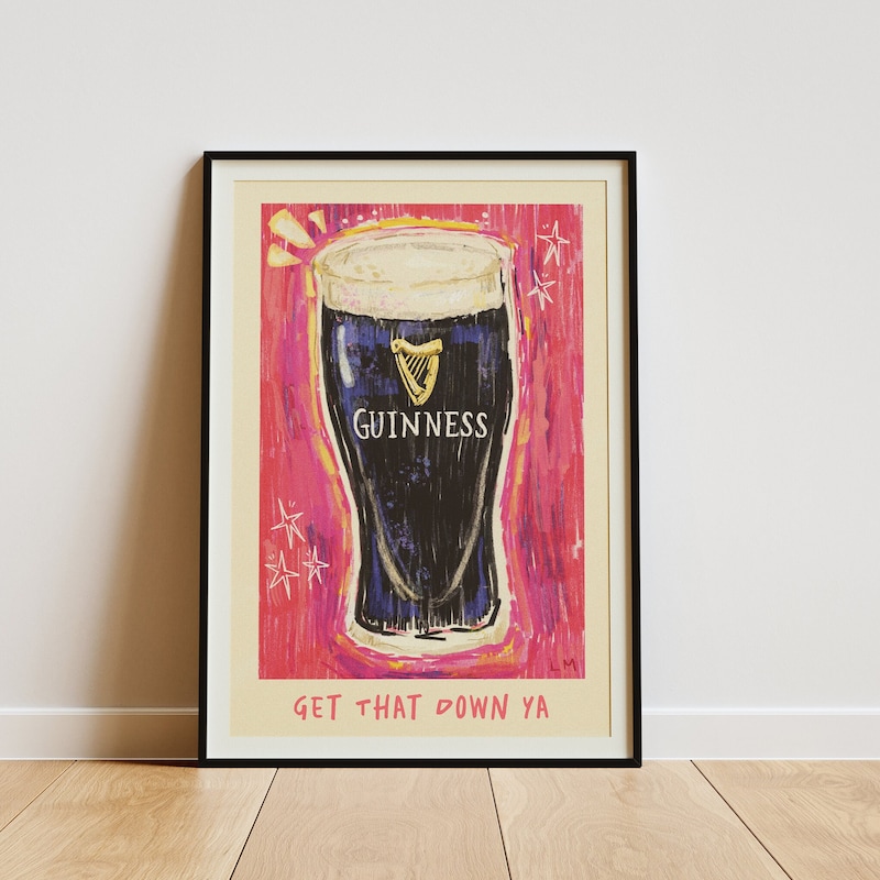 Guinness Print - Etsy Australia