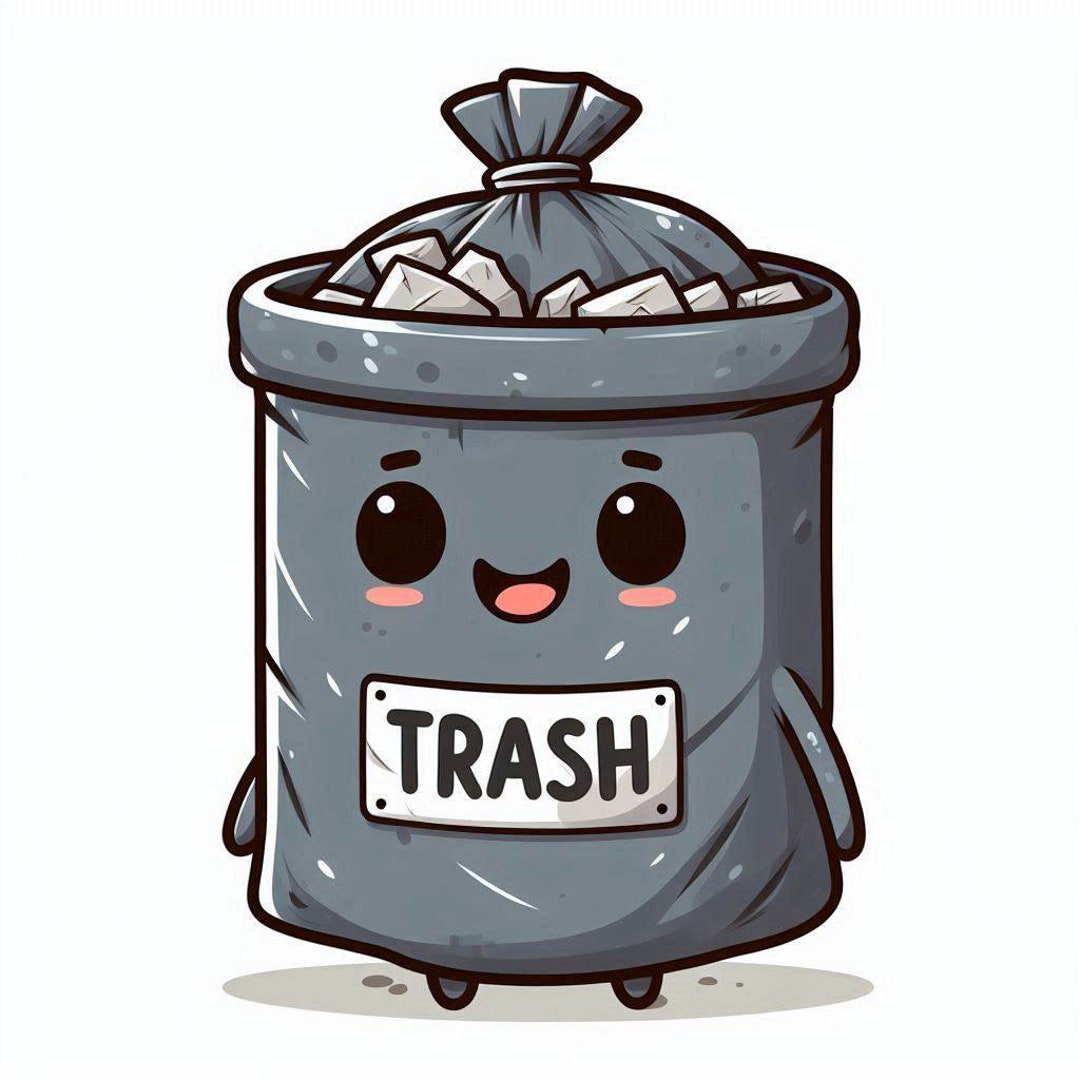 Trash Bag Emote - Etsy