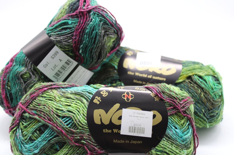 Noro Yarn - Silk Garden Sock Yarn - Etsy