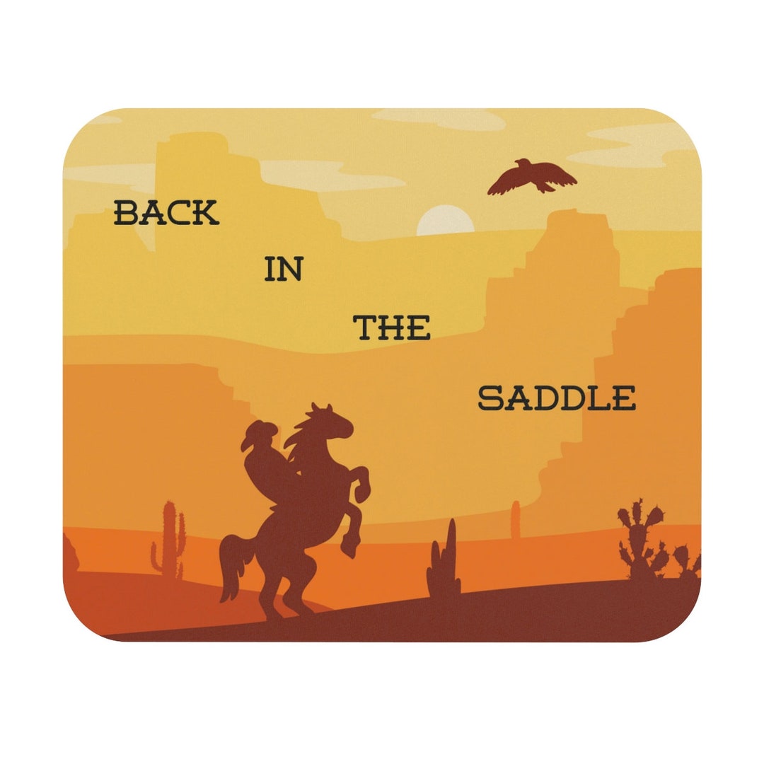 Western Themed Country Cowboy Horse Sunset Mouse Pad (rectangle) - Etsy