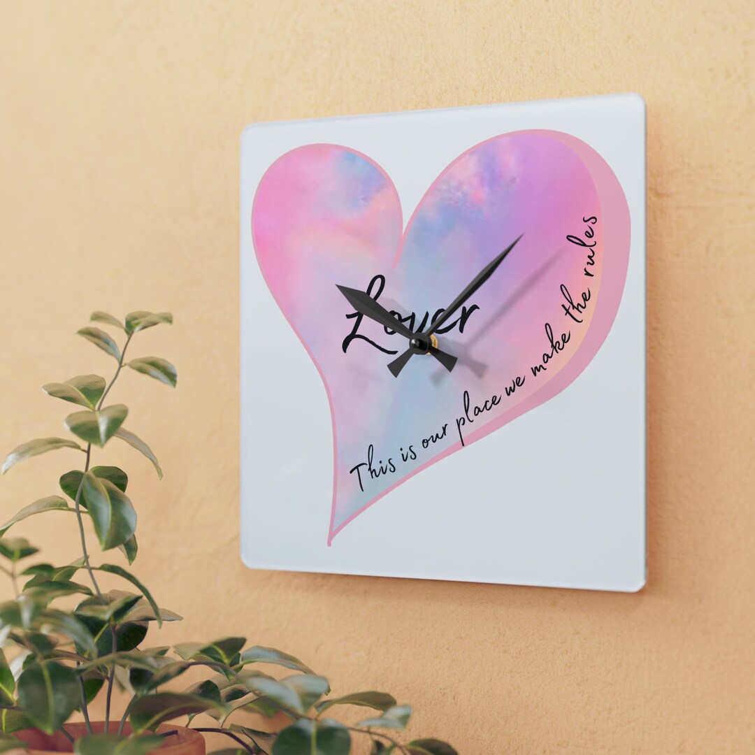 Taylor Swift Lover Wall Clock FREE Shipping - Etsy