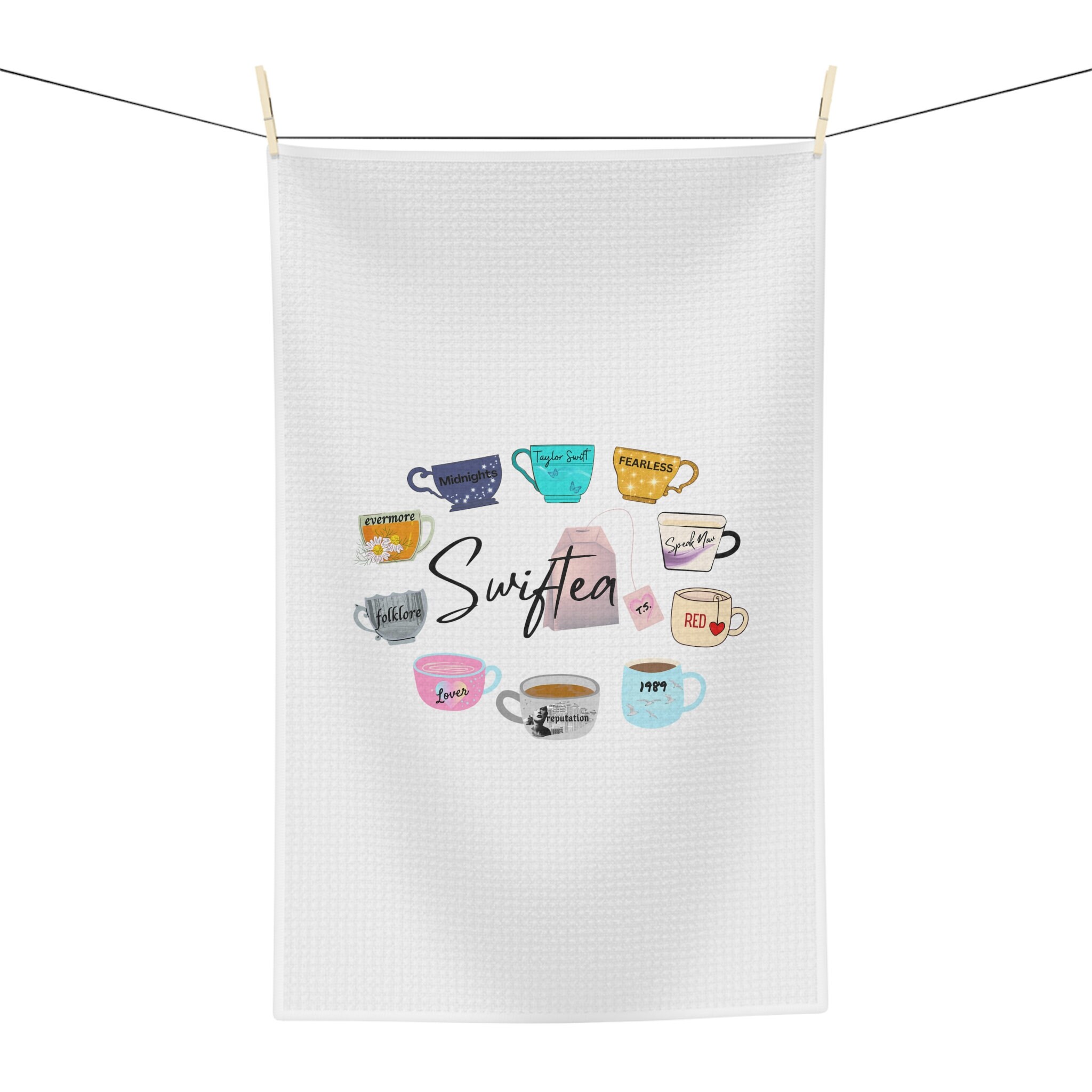 Taylor Swift Tea Towel Swiftea FREE SHIPPING - Etsy