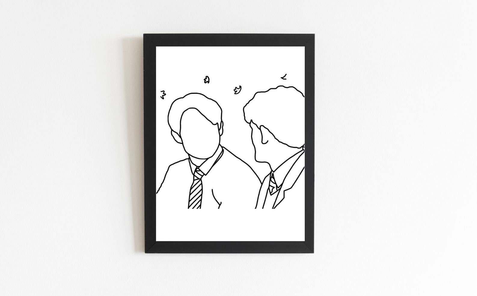 Heartstopper Outline Digital Download - Etsy Australia