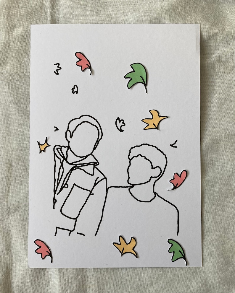 Heartstopper Outline Digital Download - Etsy