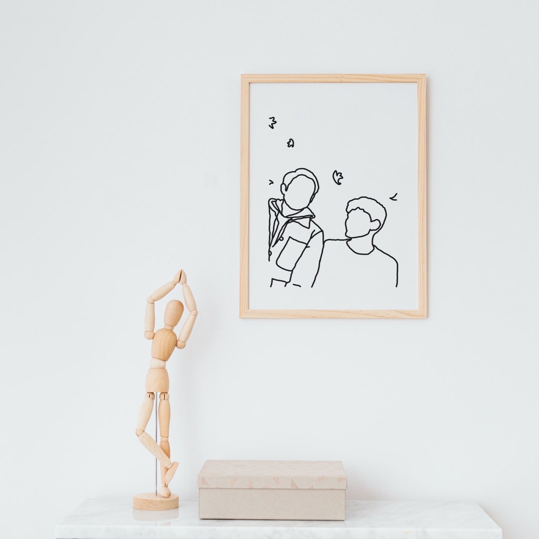 Heartstopper Outline Digital Download - Etsy