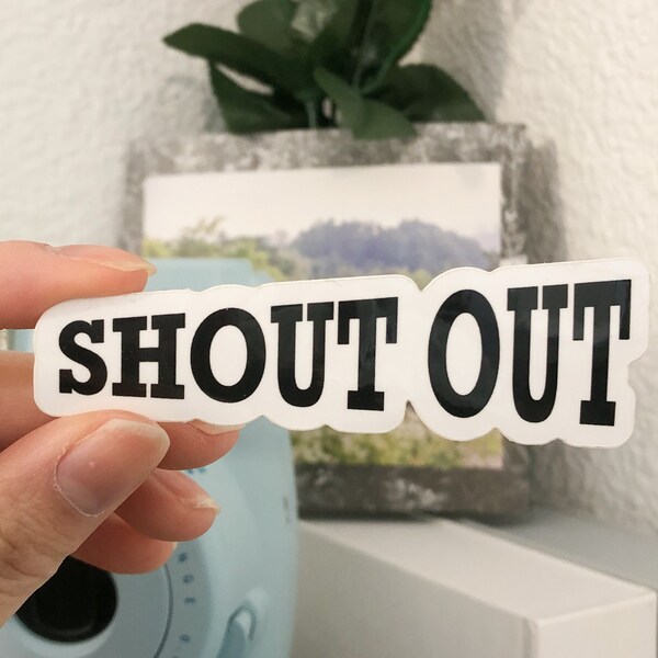 Shout Out - Etsy