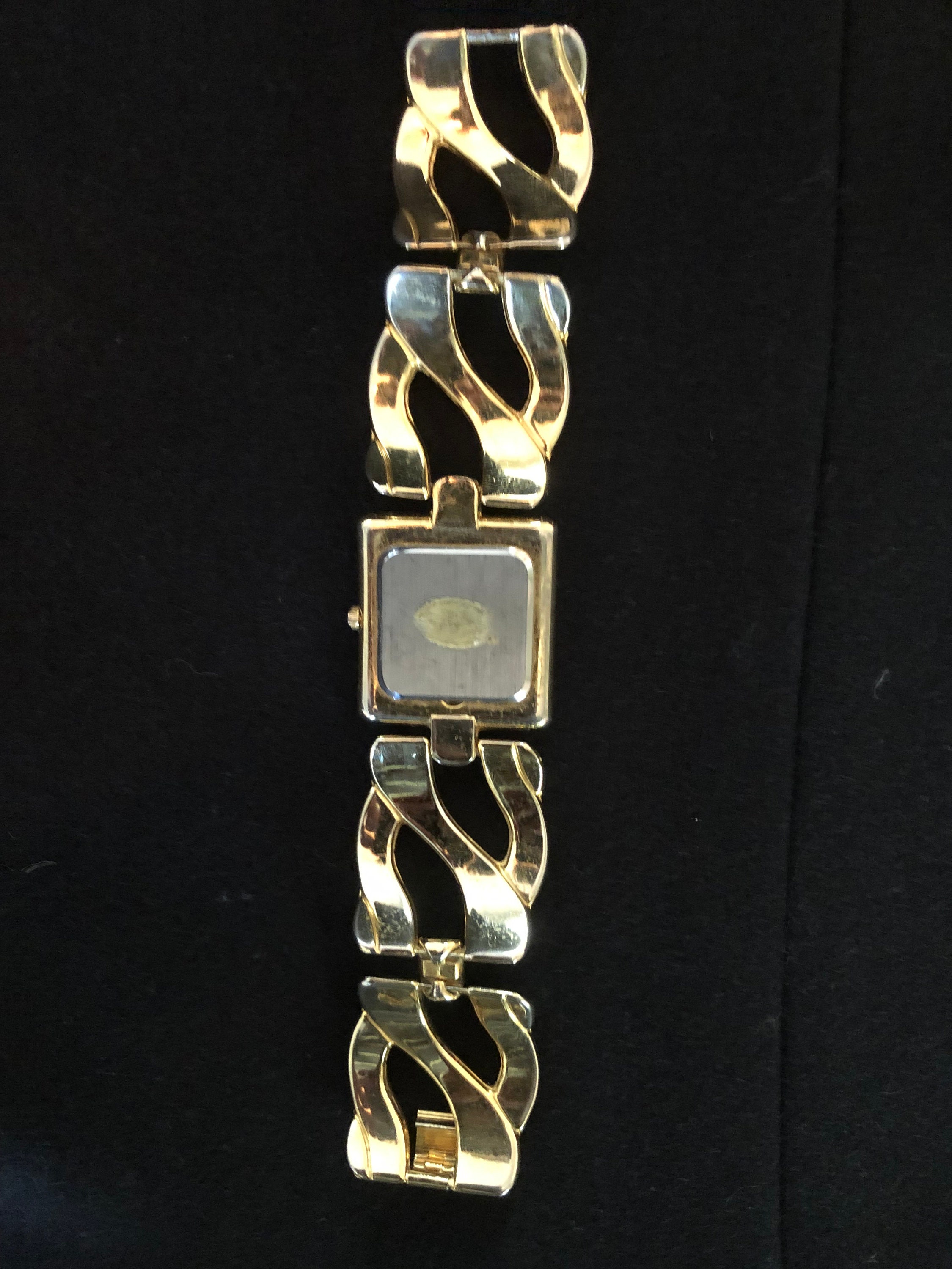 Le Baron Square Face Watch -gold Toned - FREE SHIPPING - Etsy