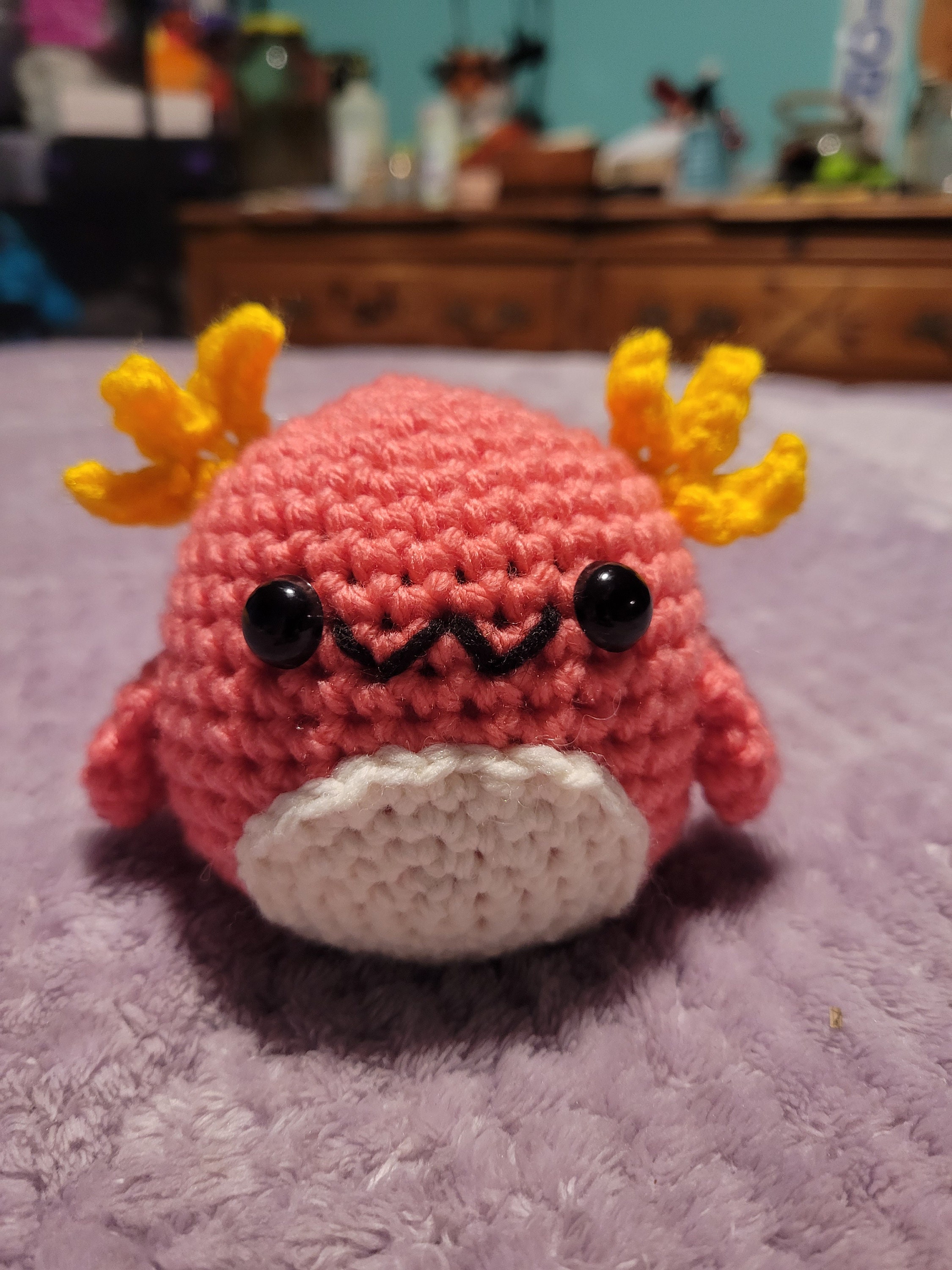 Axolotl Crochet Pattern - Etsy