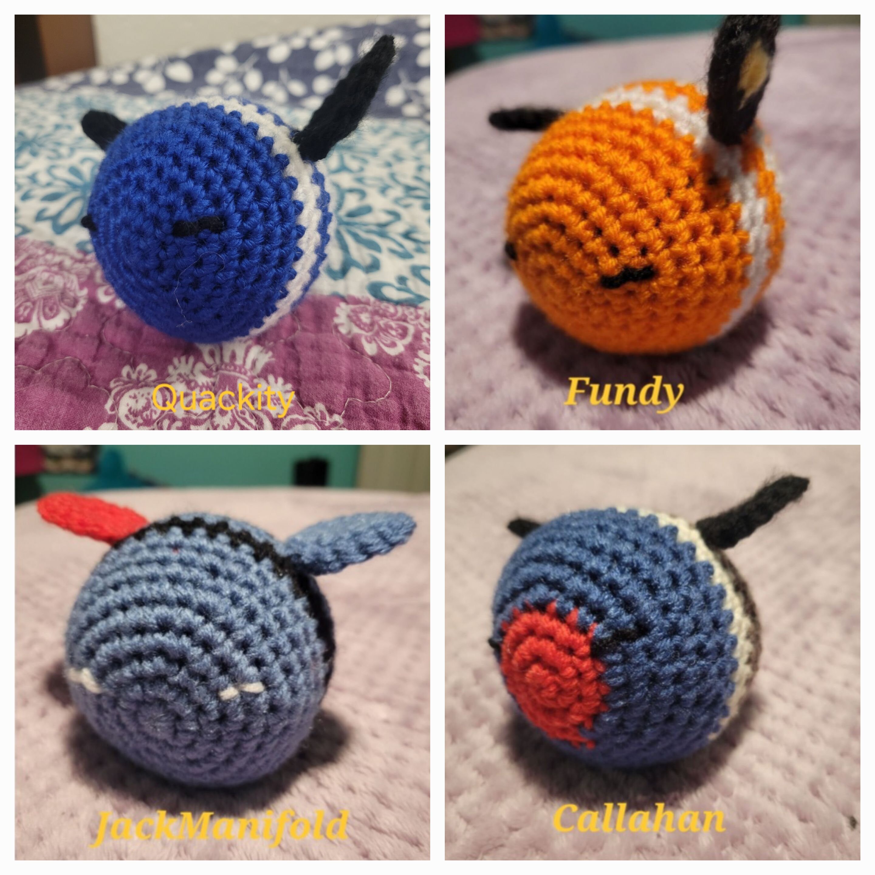 DSMP Crochet Bees - Etsy