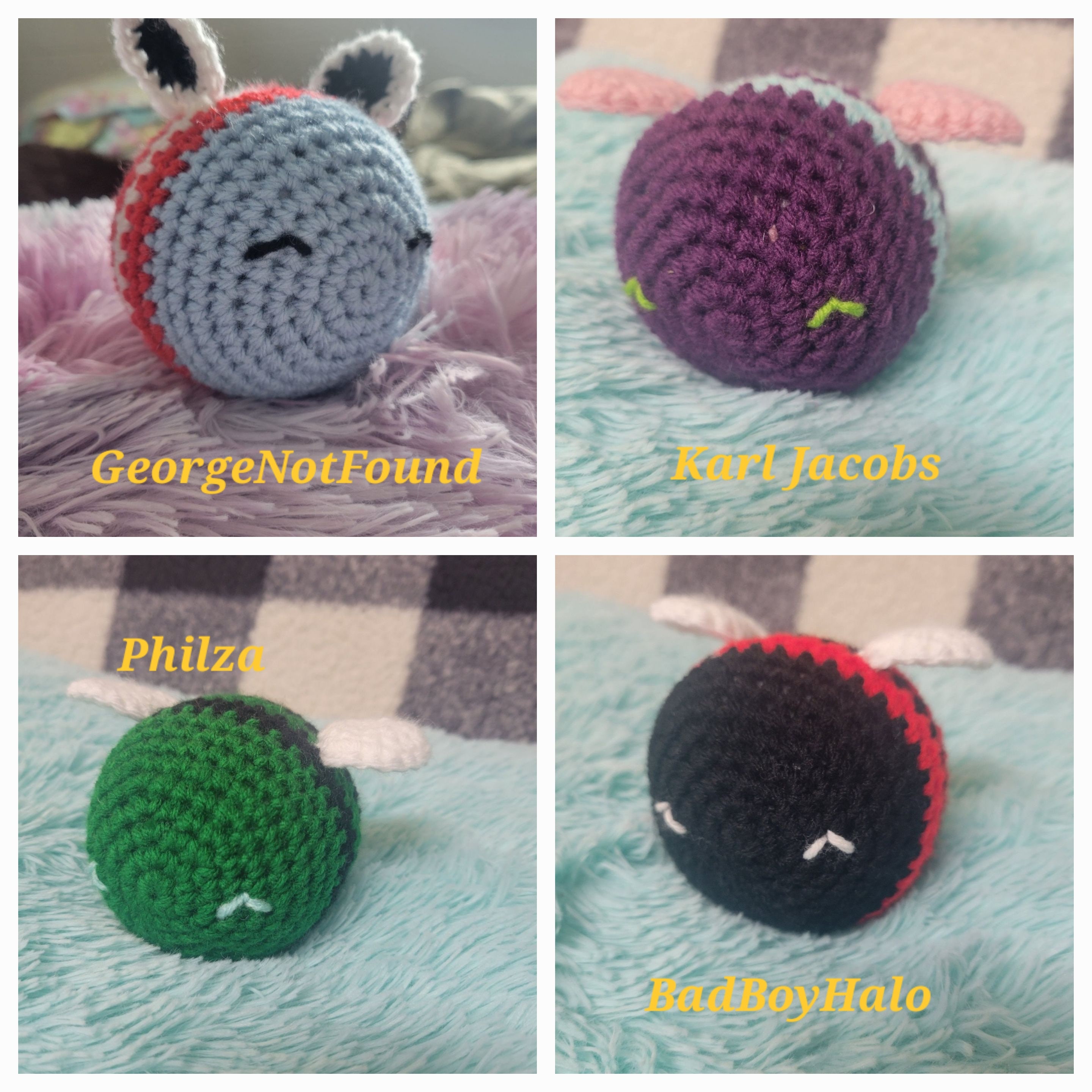 DSMP Crochet Bees - Etsy