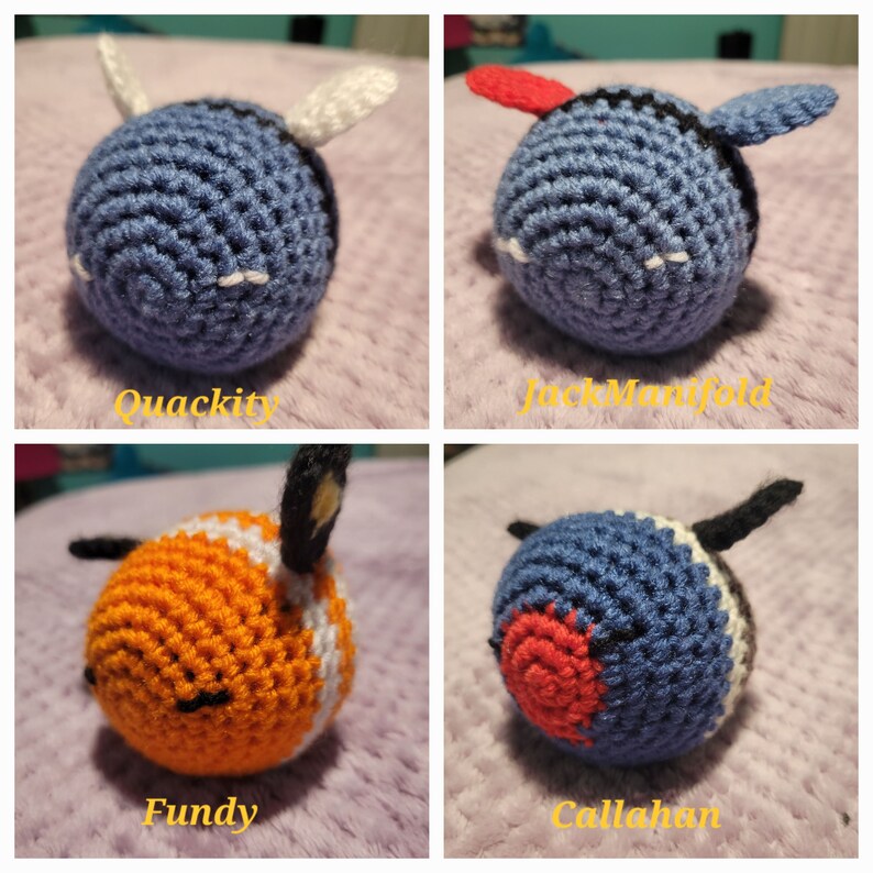 DSMP Crochet Bees - Etsy