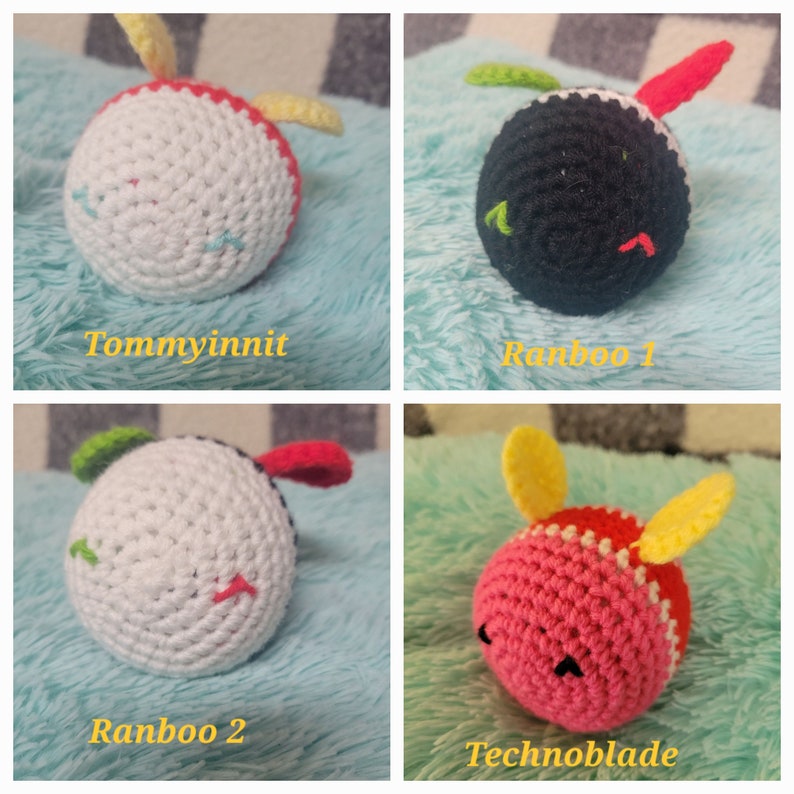 DSMP Crochet Bees - Etsy