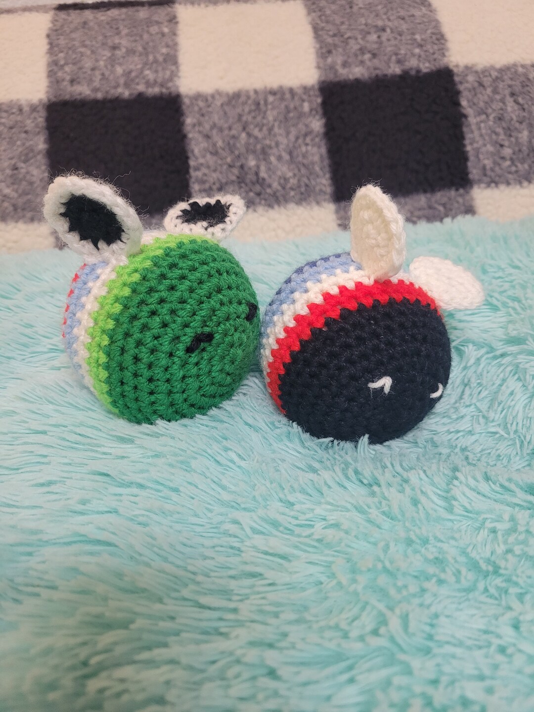 DSMP Flag Crochet Bees - Etsy